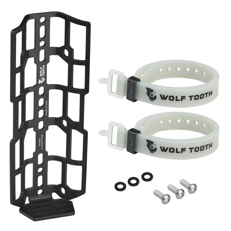 WOLF TOOTH Morse Cargo Cage ブラック ストラップ2本付属「爆買」 : 自転車のトライ Yahoo!店 - 通販 - Yahoo!ショッピング