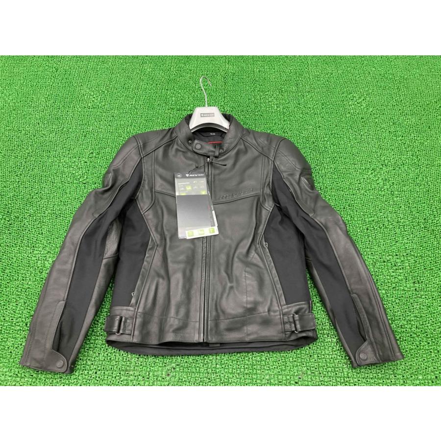 REVIT製 レザージャケット ブラック O000-1715 在庫有 即納 社外 新品 バイク 部品 FJL066-0010-M48 未使用 ...