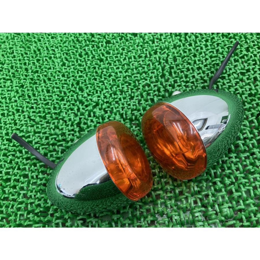XL883 XL1200 フロントウインカー 左右 000440 ハーレー 純正 中古 バイク 部品 スポーツスター 修復素材に 割れ欠け無し ...