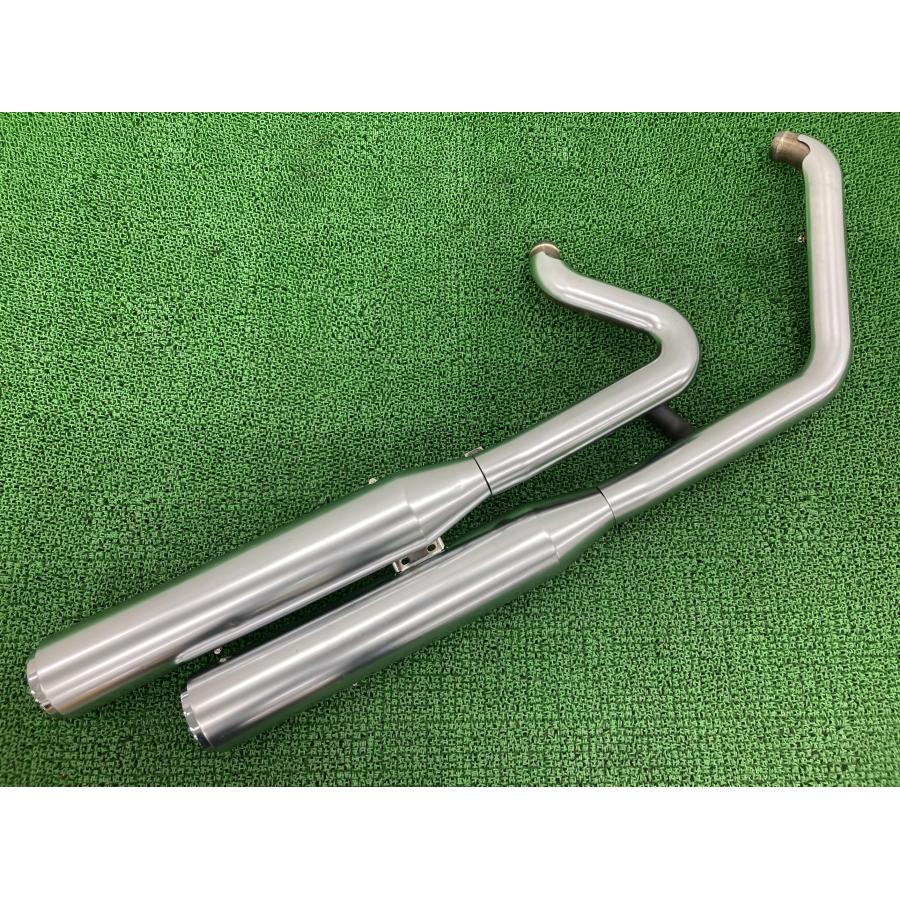 FLFBS1870 マフラー 64900460 ハーレー 純正 中古 バイク 部品 ソフテイルファットボーイ114 コケキズ無し 品薄 希少品 ...