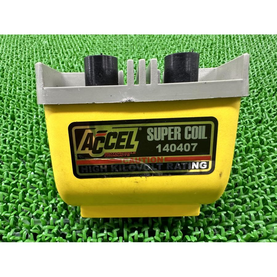 ACCEL製ハーレー イグニッションコイル 140407 社外 中古 バイク 部品 2.3オーム アクセルスーパーコイル 80年〜99年 ...