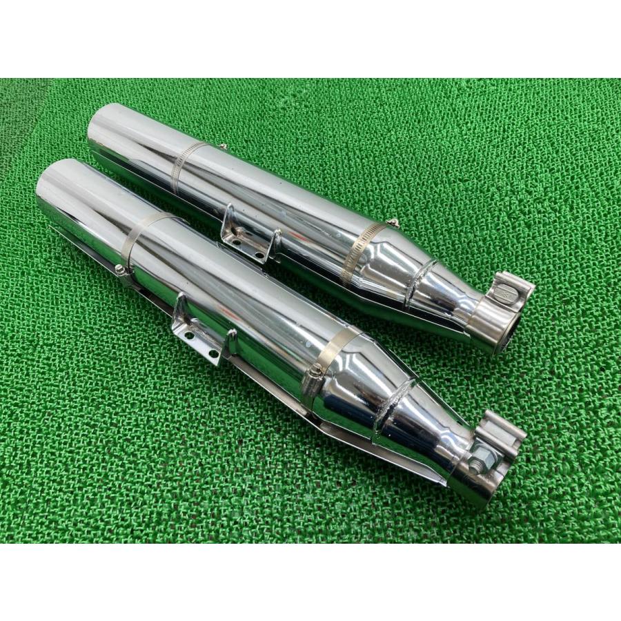 FLFBS1870 サイレンサーマフラー 64900460 ハーレー 純正 中古 バイク 部品 ミルウォーキーエイト コケキズ無し 品薄 希少 ...