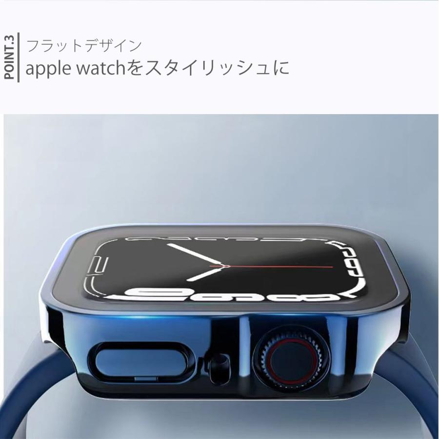 アップルウォッチ カバー ケース Apple Watch 45mm 44mm 40mm 38mm 42mm 高級 ゴールド SE 6 耐衝撃 ...