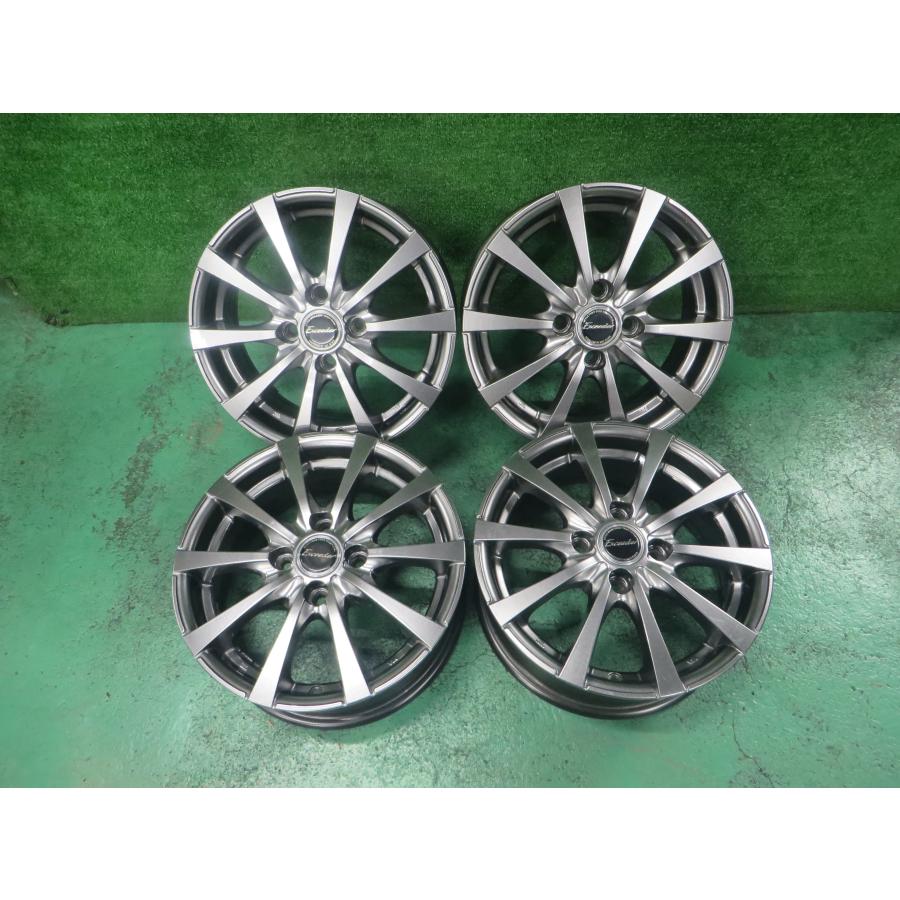 HOT STUFF 中古 アルミホイール Exceeder 14×5.5J+43 4/100 [ノート、アクア、フィットetc...] : タイヤサービスJ ヤフー店 - 通販 - Yahoo ...