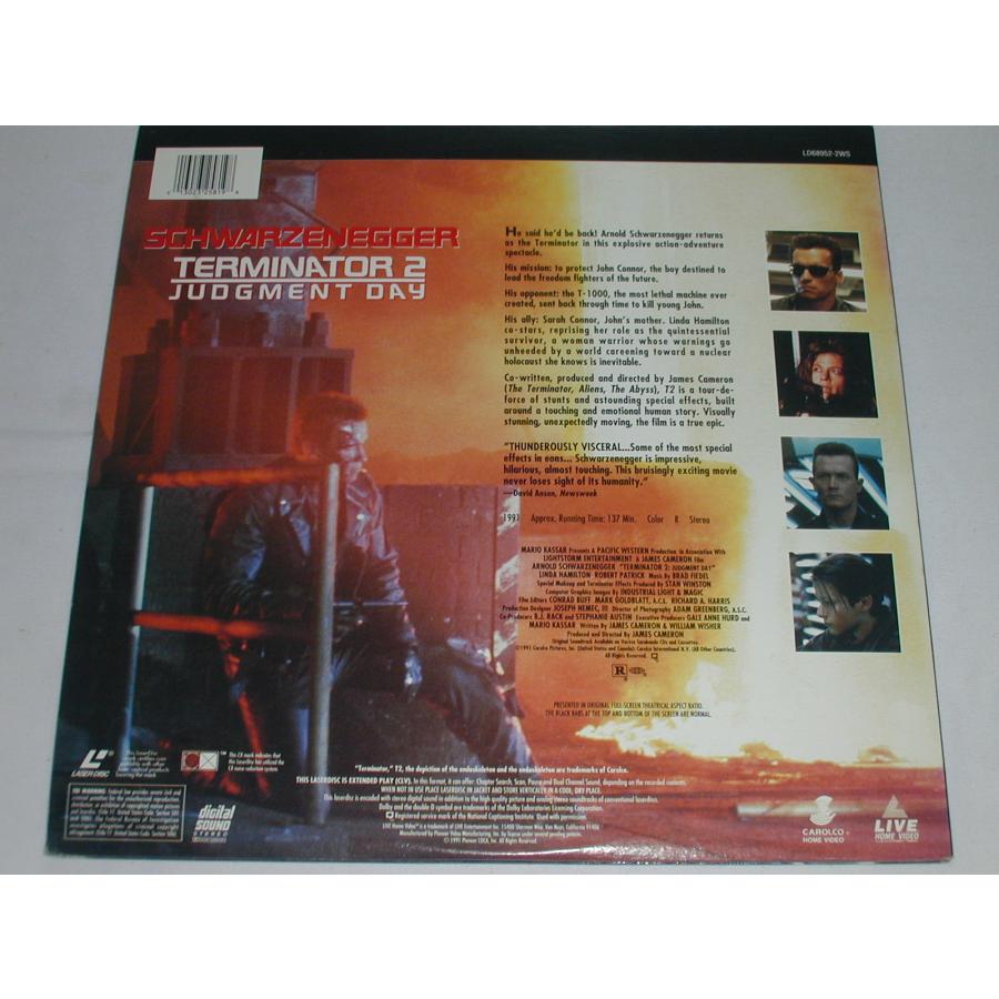 （LD：レーザーディスク）TERMINATOR 2 JUDGMENT DAY [輸入版2枚組] 【中古】 : T.S.K.ヤフー店 - 通販 ...