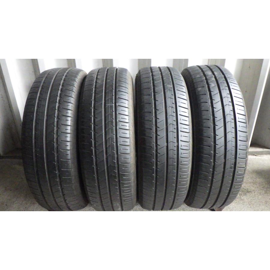 エコピア NH100 2021年製 7.5~8分山 ブリヂストン ECOPIA NH100RV 195/65R15 91H 中古4本セット ...