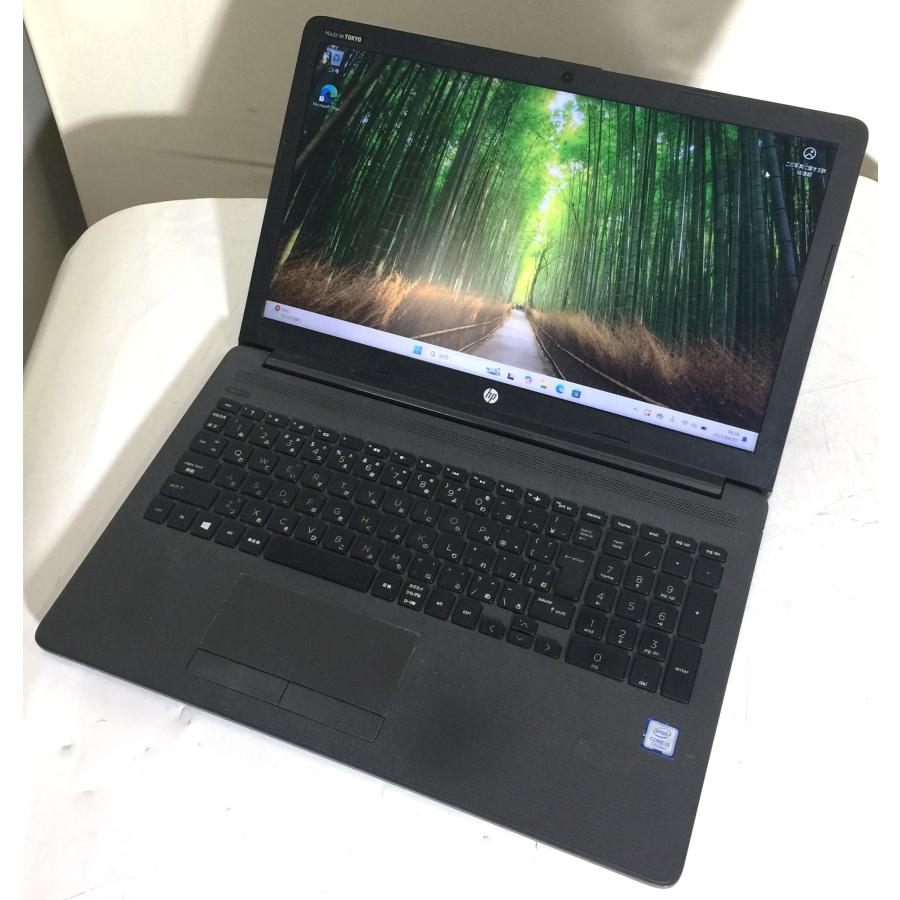 【埼玉発】【HP】FWXGA15.6インチノートPC HP250 G7 Core i3-7020U@2.3GHz / 8GB RAM 500GB HDD Win11Pro (5-1383 ...
