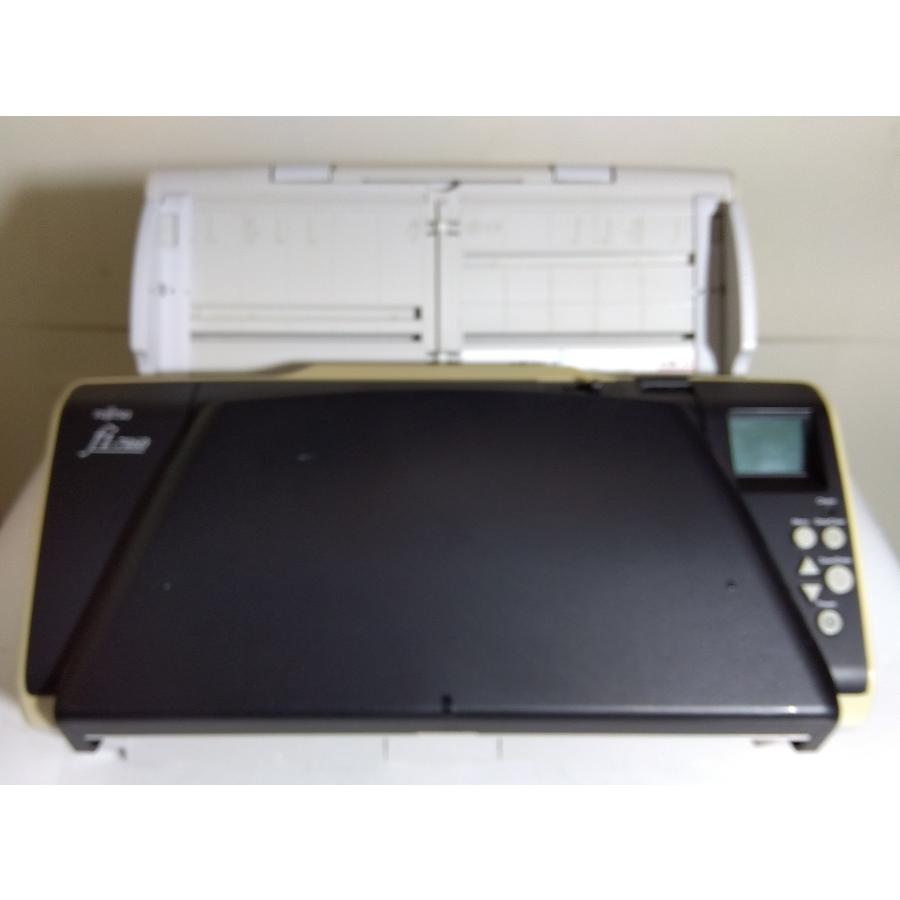 【埼玉発】【FUJITSU富士通 PFU】A3コンパクトスキャナー fi-7460 ★総読み取り95715枚★動作確認済★ (9-4417 ...
