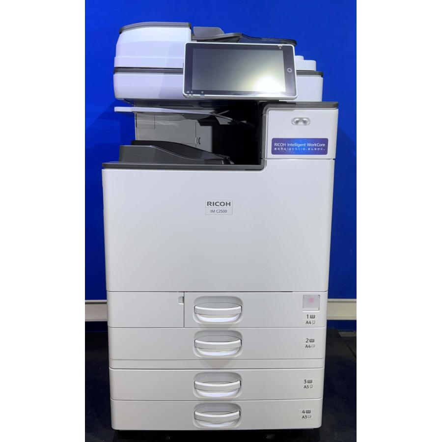 リコー 【越谷発】【RICOH】A3カラー複合機 ☆ IM C2500 極少カウンター 5,655枚 ☆動作確認済み☆（13233） : T.S.one - 通販 - Yahoo!ショッピング