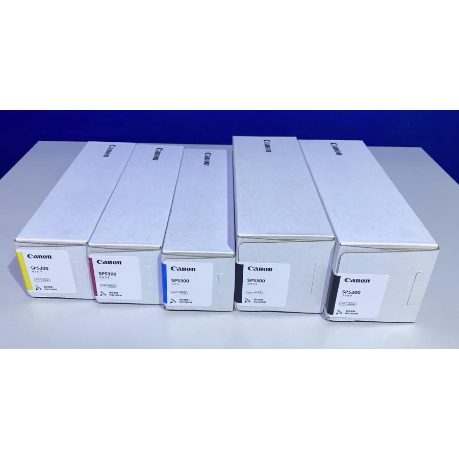 キヤノン 【越谷発】純正未使用品【CANON】インクカートリッジ ☆SP5300☆ 4色セット(K×2 C×1 M×1 Y×1)（36032 ...