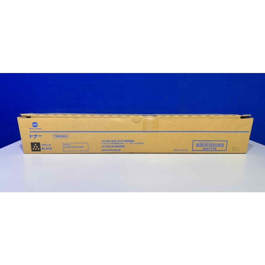 【越谷発】【KONICA MINOLTA】☆TN626 AK ブラック☆ 純正未使用トナー （36890） : T.S.one - 通販 ...