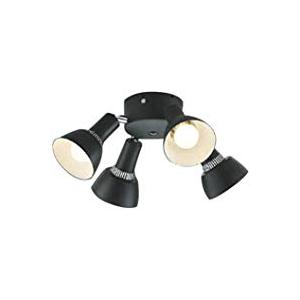 KOIZUMI AA47474L S-シリーズ ビンテージ専用 灯具のみ 4灯 8畳用 ランプ交換可能型 LED28.0W 要電気工事 非調光 電球色 コイズミ照明 照明器具 【〜8畳 ...