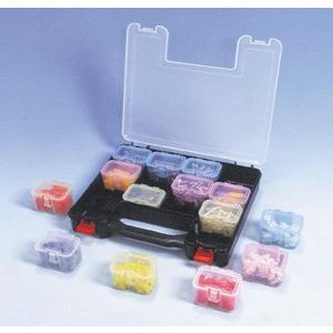 BPS-3814 収納機器 パーツボックス ベルトパーツボックスミニ(システムボックスシリーズ) ケース＋小箱 ジェフコム 電設作業工具 DENSAN デンサン : タカラShop Yahoo ...