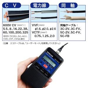 DMJ-301A ケーブル測長器 デジタルケーブルメジャー オールマイティタイプ ジェフコム 電設作業工具 DENSAN デンサン : タカラShop Yahoo!店 - 通販 - Yahoo ...