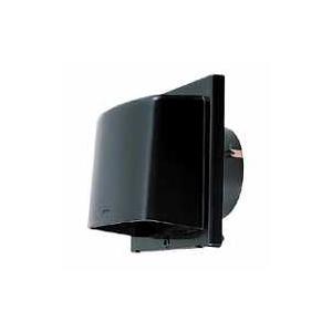 TOSHIBA DV-142P(K) 日本キヤリア 換気扇用システム部材 長形パイプフード (プチフード) 樹脂製＜ガラリ付＞ ブラックシリーズ φ100用 : タカラShop Yahoo!店 ...