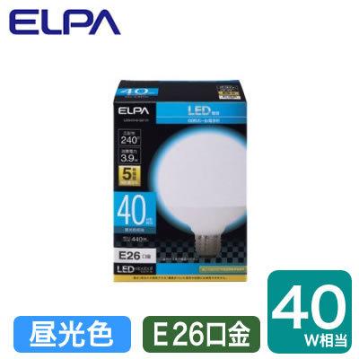 LDG4D-G-G2101 LED電球 ボール球タイプG95 3.9W 昼光色相当 E26口金 40W形相当 ELPA 朝日電器 ランプ : タカラShop Yahoo!店 - 通販 ...