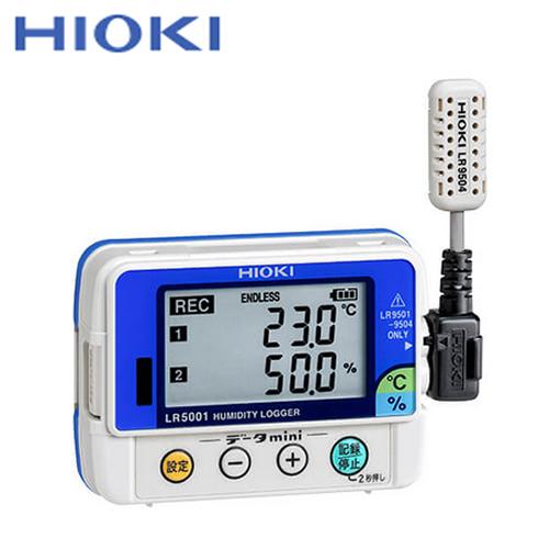 LR5001 日置電機 データロガー コンパクトタイプ 温湿度ロガー データミニ LR5000シリーズ 温度/湿度 各1ch : lr5001 ...