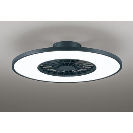 ODELIC OL291439BR LEDシーリングファン 灯体一体型 8畳用 FLAT FAN R15高演色 CONNECTED LIGHTING LC-FREE 調光・調色 ...