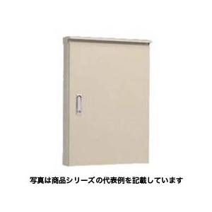 日東工業 屋外用制御盤キャビネット 水切構造、防塵・防水パッキン付 寸法：ヨコ300mm タテ400mm フカサ200mm 木製基板付 ライトベージュ塗装 屋根付 ORB20-34 : タカラ ...