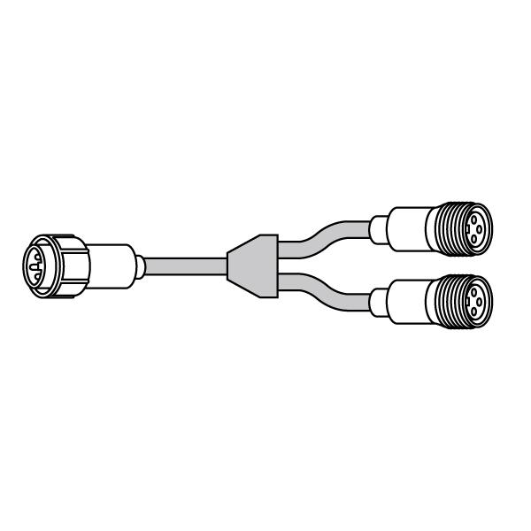 PR-E3-Y12 イルミネーション（PRシリーズ） LEDソフトネオン用 Y型分岐コード ジェフコム 照明機器 : タカラShop Yahoo!店 - 通販 - Yahoo!ショッピング
