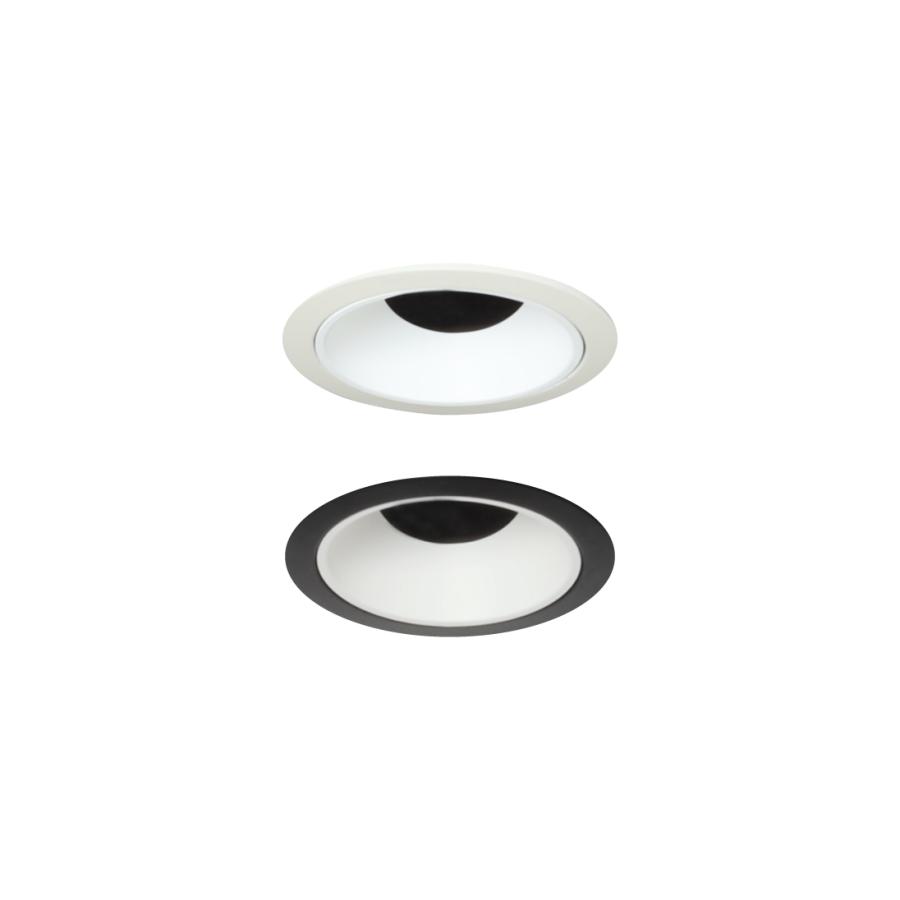 TD-1130B-W LEDユニバーサルダウンライト グレアレス 埋込穴φ75 M型 E11口金 本体のみ トリム：黒、コーン：白 テス ...