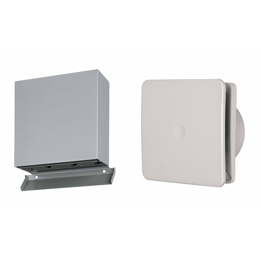 Panasonic（パナソニック） VB-GJCS150A 遮蔽板付カクピタフード(防火ダンパー・着脱ガラリ付)＋自然給気口スラリ(給気清浄フィルター付) 呼び径φ150 ベンテック 給気口 ...