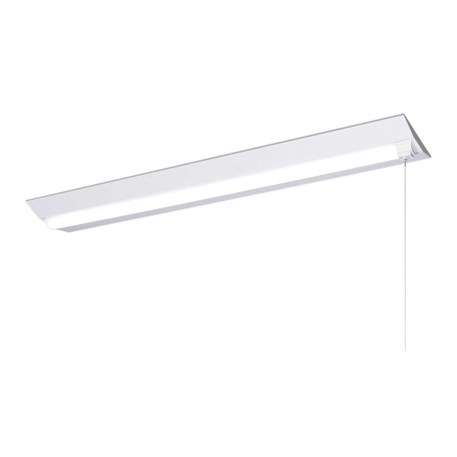 Panasonic 直付XFX440DPN LE9 LEDベースライト 直付40形 Dスタイル/富士型 W230 FLR40形2灯相当 節電タイプ プルスイッチ付 4000lmタイプ 昼白色 ...