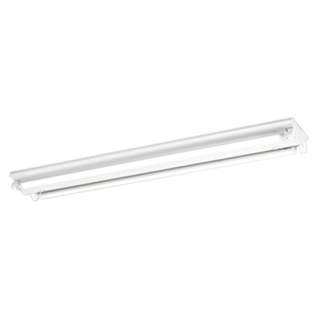 ODELIC XL551147RA LEDベースライト LED-TUBE R15高演色 40形 直付 逆富士 W120 2灯用 FL40W×2灯相当 片側給電・片側配線 G13口金 非調光 ...