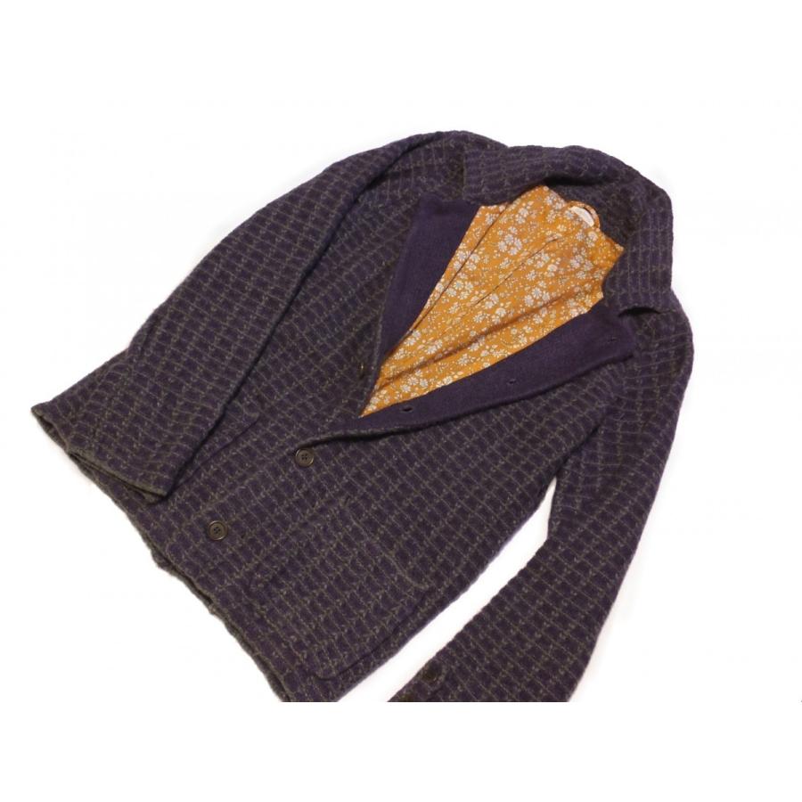 dalmo カシミアニット パープルxグレー カシミア100% Libertyプリントのライニング : 2.29 - 通販 - Yahoo ...