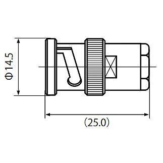 BNCコネクタ BNCP-3 : bnc-p-3 : 津パーツ店 - 通販 - Yahoo!ショッピング