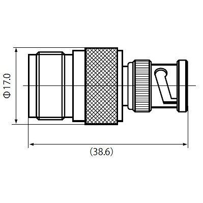 変換コネクタ BNCP-NJ（NJ-BNCP） : 津パーツ店 - 通販 - Yahoo!ショッピング