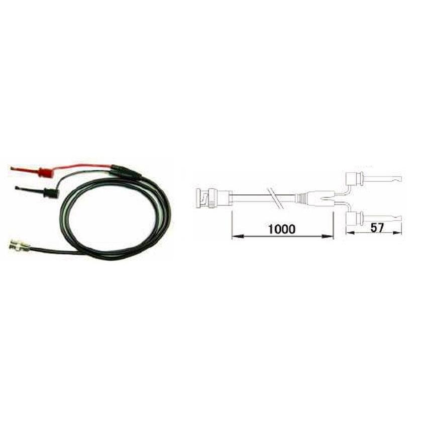 テイシン電機 同軸テストリード 1.0m BNCP⇔ICクリップ CCA-101 : 津パーツ店 - 通販 - Yahoo!ショッピング