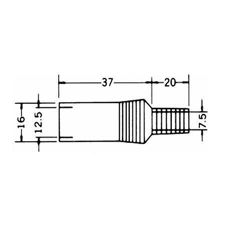 DINコネクター 6P ジャック 中継用 マル信無線電機 MJ-54 : 津パーツ店 - 通販 - Yahoo!ショッピング