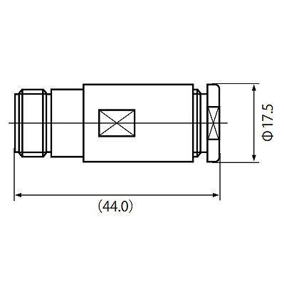 N型コネクタ ジャック NJ-5DFB : 津パーツ店 - 通販 - Yahoo!ショッピング