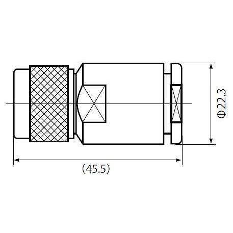 N型コネクタ NP-10DFB : 津パーツ店 - 通販 - Yahoo!ショッピング