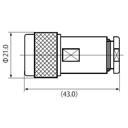 N型コネクタ NP-5DFB : np-5dfb : 津パーツ店 - 通販 - Yahoo!ショッピング