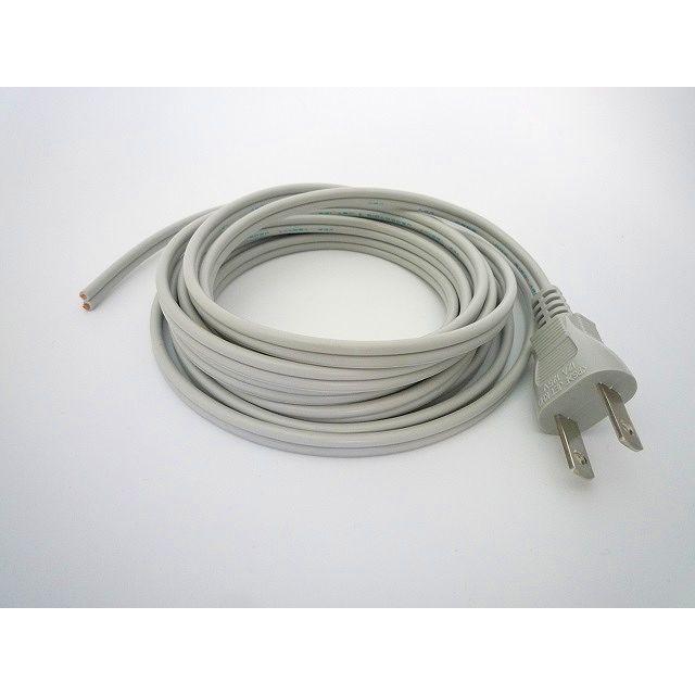 KHD プラグ付き電源コード 灰 VFF 1.25SQ 3m : 津パーツ店 - 通販 - Yahoo!ショッピング