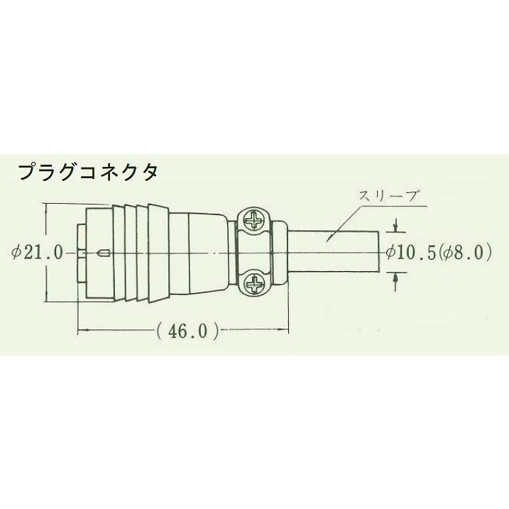 プッシュプル丸形コネクタ 5P プラグ(ピンコンタクト) 多治見無線電機 PRC03-12A10-5M10.5 : prc03-12a10-5m105 : 津パーツ店 - 通販 - Yahoo ...