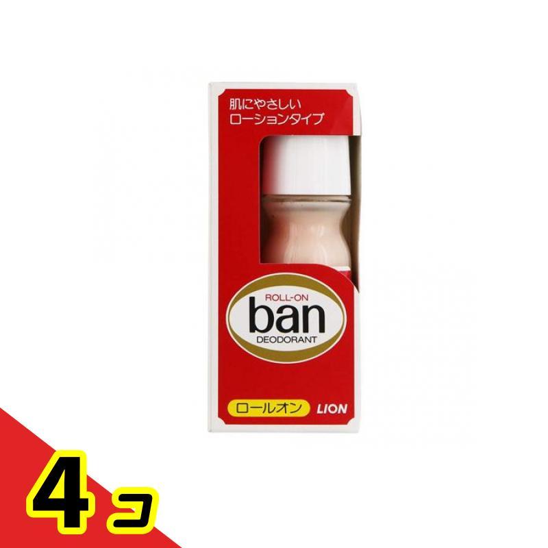 LION Ban(バン) ロールオン 30mL 4個セット : 通販できるみんなのお薬 - 通販 - Yahoo!ショッピング