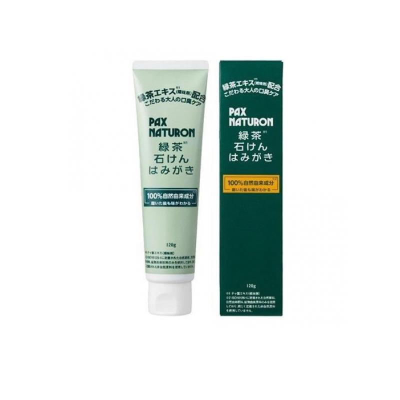 太陽油脂 パックスナチュロン 石けんはみがき 緑茶 120g (1個) : 通販できるみんなのお薬 - 通販 - Yahoo!ショッピング
