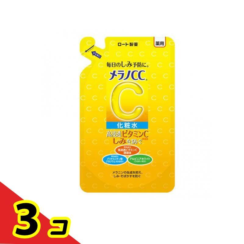 ロート製薬 メラノCC 薬用しみ対策 美白化粧水 170mL (詰め替え用) 3個セット : 通販できるみんなのお薬 - 通販 - Yahoo!ショッピング