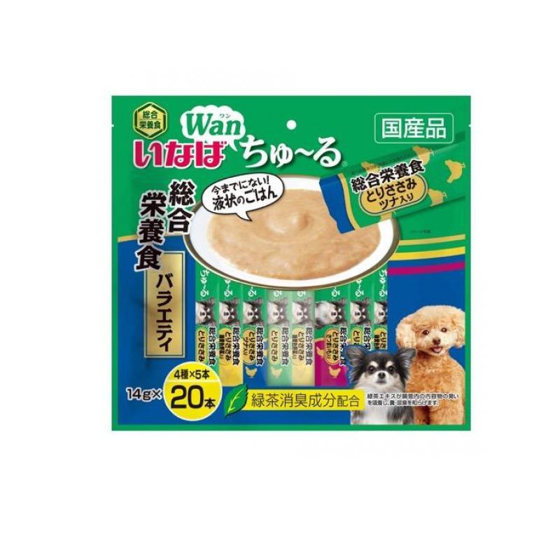 いなば 犬用 Wanちゅ〜る(ワンちゅーる) 総合栄養食 バラエティ 14g× 20本入 (1個) : 通販できるみんなのお薬 - 通販 - Yahoo!ショッピング