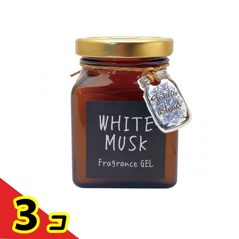 ノルコーポレーション ジョンズブレンド フレグランスジェル 瓶 ブラウンボトル ホワイトムスク 135g 3個セット : 通販できるみんなのお薬 - 通販 - Yahoo!ショッピング