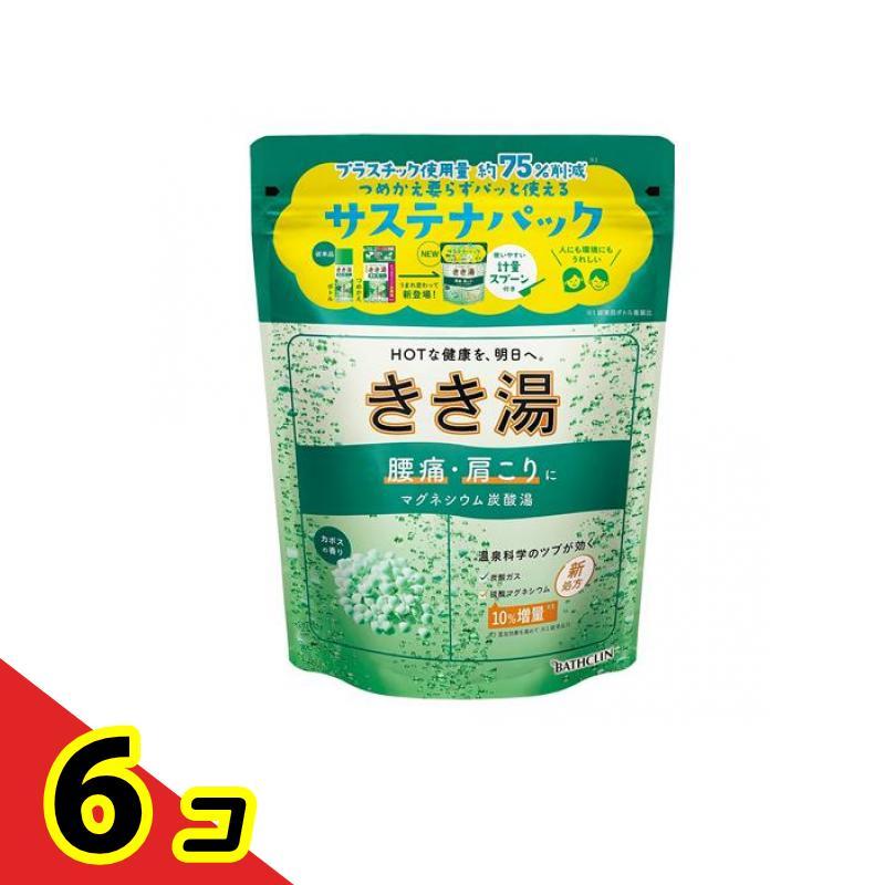 バスクリン きき湯 マグネシウム炭酸湯 カボスの香り 360g 6個セット : 通販できるみんなのお薬 - 通販 - Yahoo!ショッピング