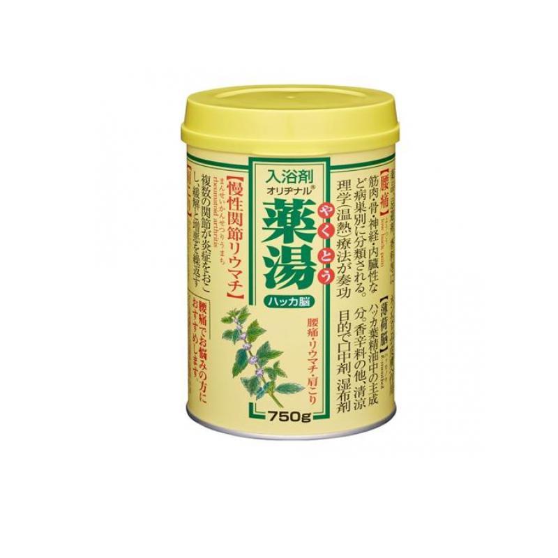 入浴剤 オリヂナル薬湯 ハッカ脳 缶入 750g (1個) : 通販できるみんなのお薬 - 通販 - Yahoo!ショッピング