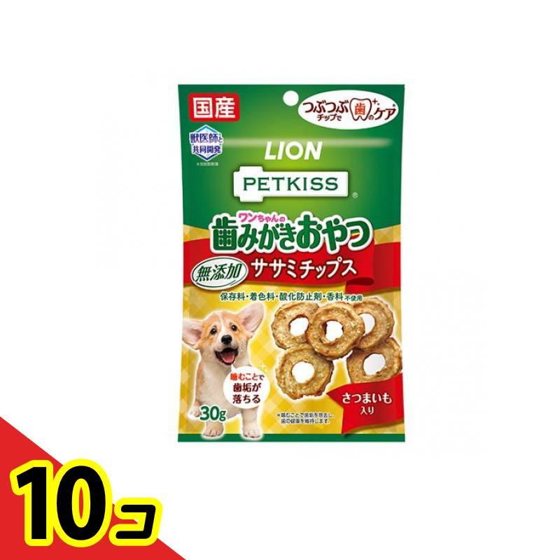 PETKISS(ペットキッス) 犬用 ワンちゃんの歯みがきおやつ 無添加ササミチップス さつまいも入り 30g 10個セット :1758957915-10-d:通販できるみんなのお薬 - 通販 ...