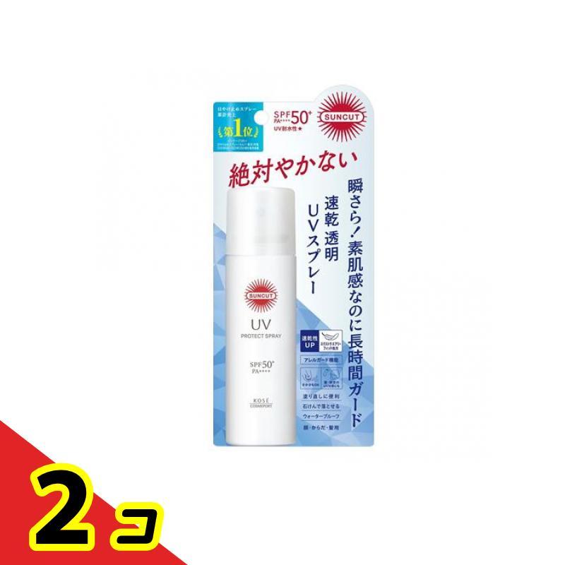 KOSE サンカット プロテクトUV スプレー 60g 2個セット : 通販できるみんなのお薬 - 通販 - Yahoo!ショッピング
