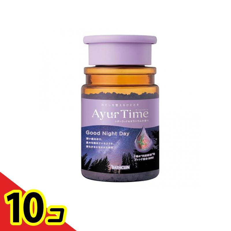 バスクリン アーユルタイム グッドナイトデイ 本体ボトル 520g (約13回分) 10個セット : 通販できるみんなのお薬 - 通販 - Yahoo!ショッピング