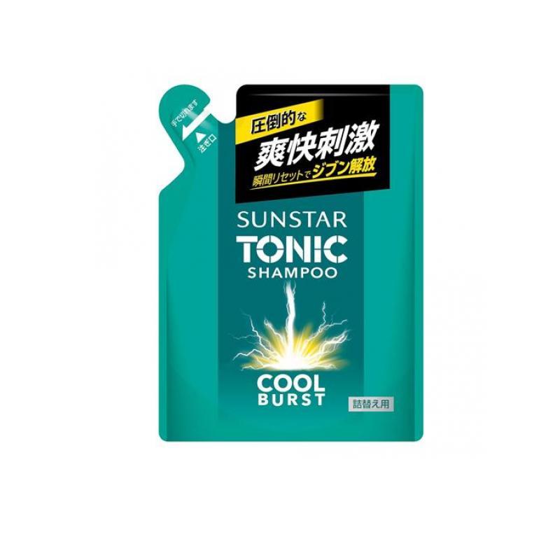 SUNSTAR(日用品) サンスタートニックシャンプーCOOL BURST 詰め替え用 340mL (1個) : 通販できるみんなのお薬 - 通販 - Yahoo!ショッピング