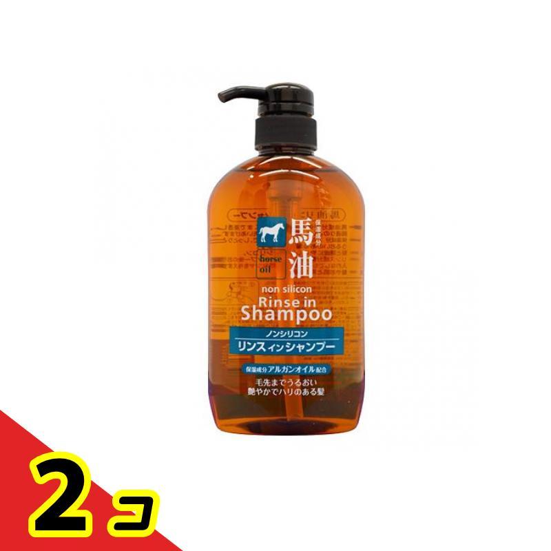 熊野油脂 馬油リンスインシャンプー 600mL 2個セット : 通販できるみんなのお薬 - 通販 - Yahoo!ショッピング